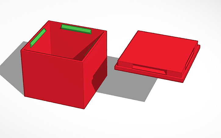 3D design snap box1 - Tinkercad