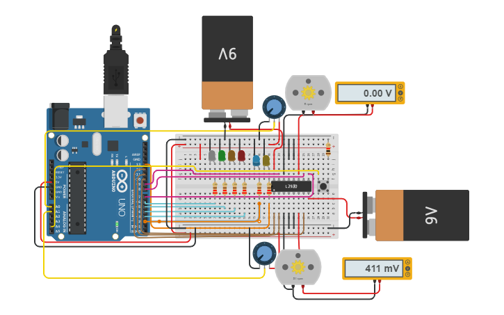 Circuit design Lambrecq jérémy IRT1 G5 - Tinkercad