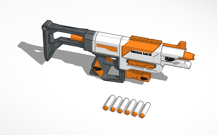 3D design Original kit Nerf modulus Recon MK II - Tinkercad