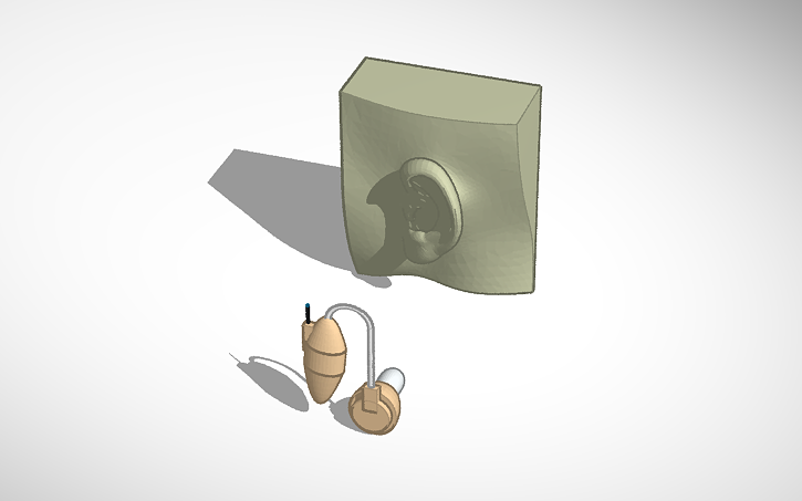 3D design EAR - Tinkercad