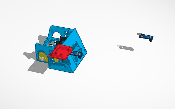 3D design EL GOAT MINI SUMO - Tinkercad