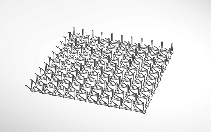 3D design Mesh Grid Design - Tinkercad