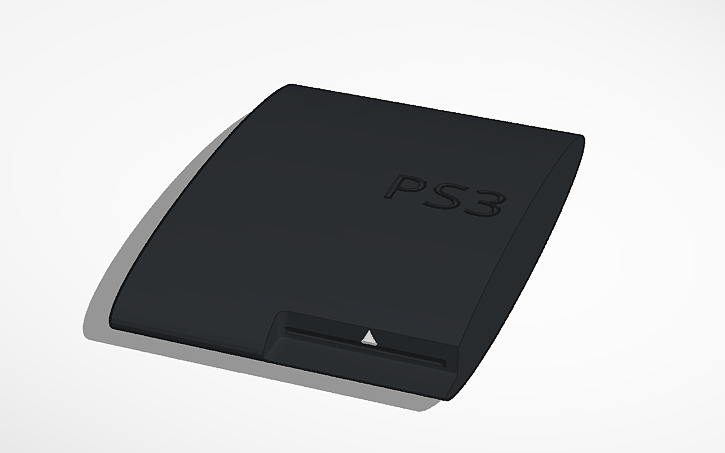 3D design Playstation 3 - Tinkercad