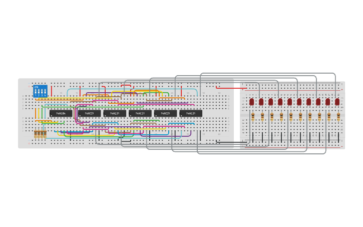 Circuit design Copy of pertemuan 13 - Tinkercad