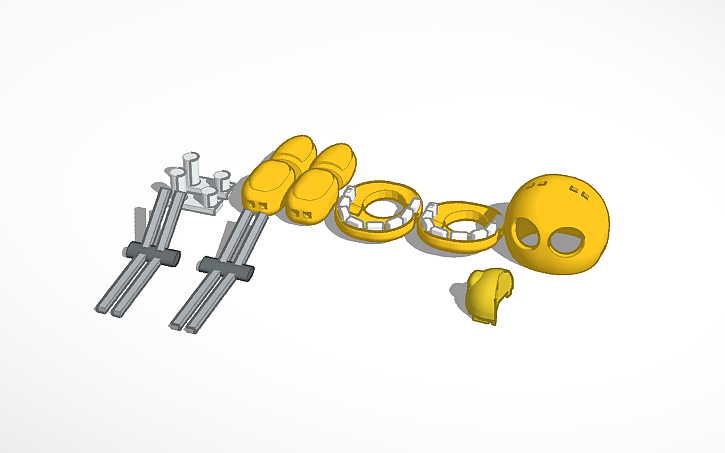3D design Spring Bonnie Suit Helmet Model TypPriAll - Tinkercad
