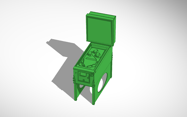 3D design PINBALL 70 - Tinkercad