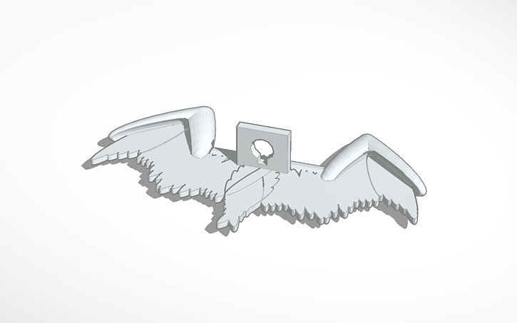 3D design lego angel wings 2 - Tinkercad
