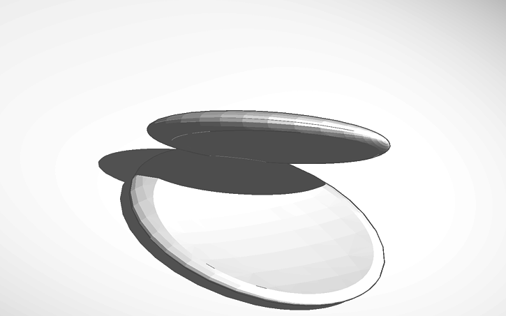 3D design clam - Tinkercad