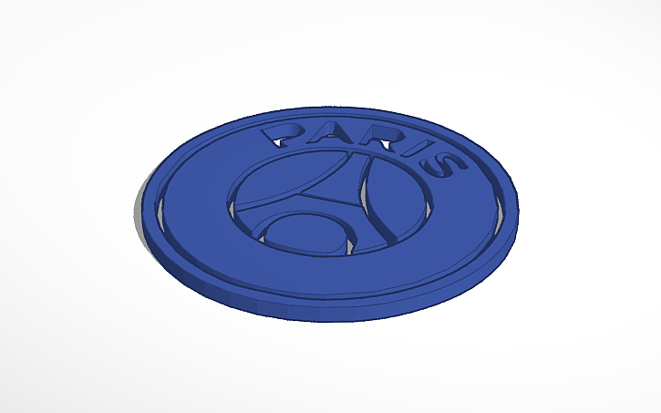 3D design PSG LOGO - Tinkercad