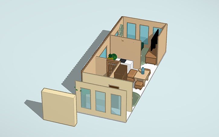 3D design Copy of Interior Design Challenge - Tinkercad