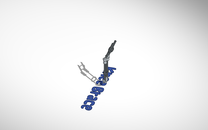 3D design Leg Brace - Tinkercad