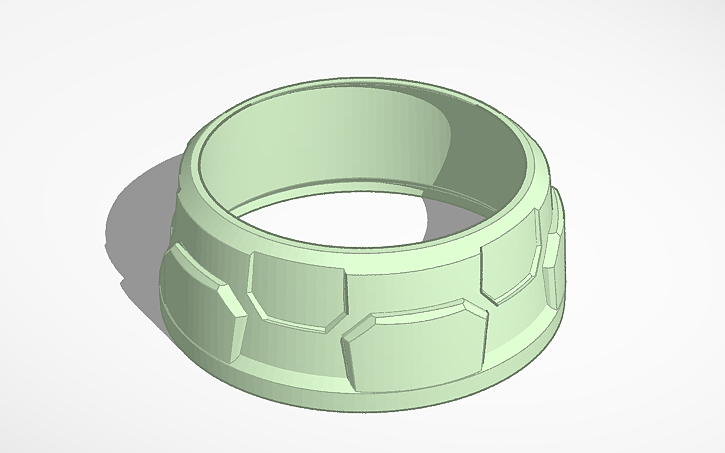 3D design F-150 Radio Knob Cover - Tinkercad