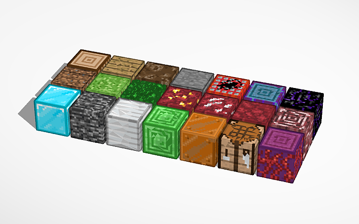3D design Minecraft Challenge: Part 2! - Tinkercad