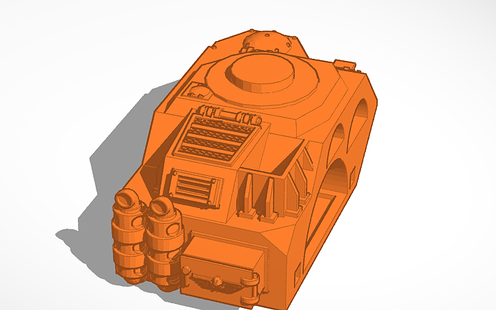 3D design mars alpha pattern leman russ body - Tinkercad