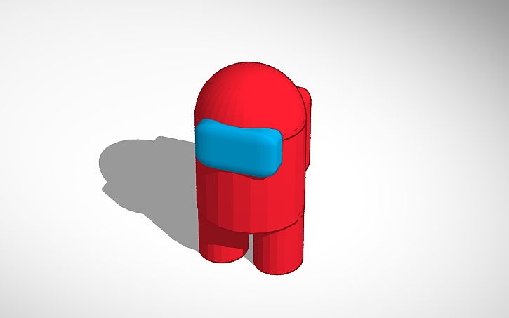 3D design Among us 3D model - Tinkercad