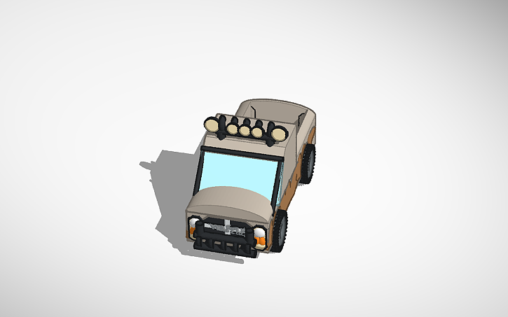 3D design Waffle AT - Tinkercad