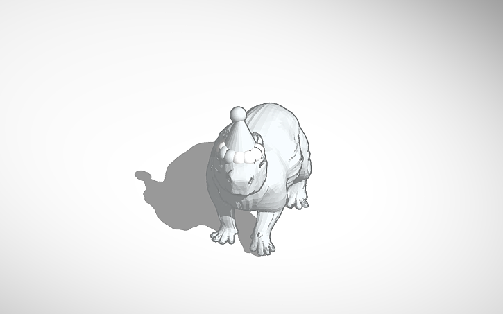3D design Capybara - Tinkercad