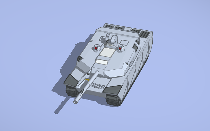 3D design Abrams Z — Blefuscu Next Generation Main Battle Tank. - Tinkercad
