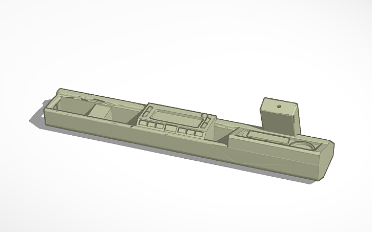 3D design dash board devender - Tinkercad