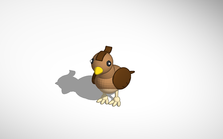 3D design Bird! - Tinkercad
