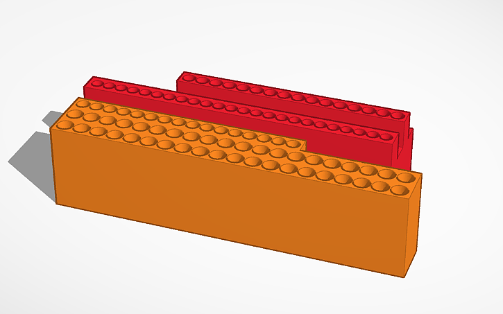 3D design Crayola Pencil Crayon Marker Stand - Tinkercad
