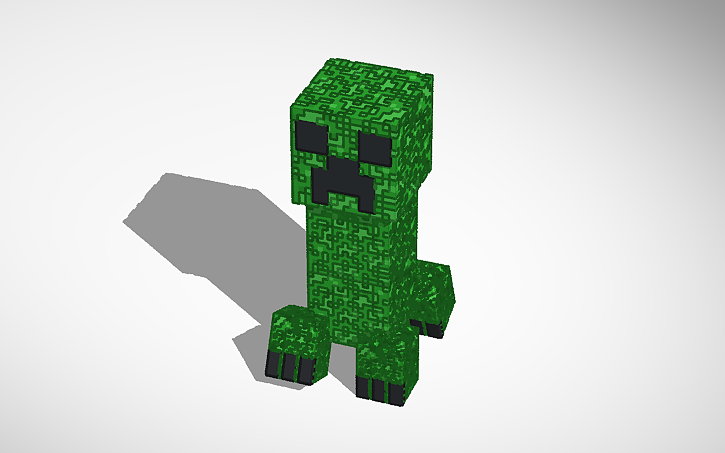 3D design Weird creeper glitch (sim lab) - Tinkercad