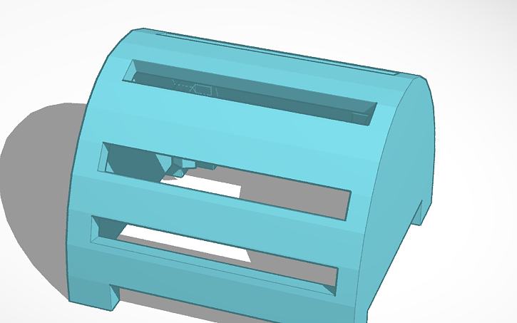 3D design DS18B20 Arduino Housing - Tinkercad