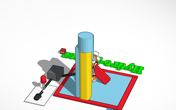 3D design Hydro-power - Tinkercad