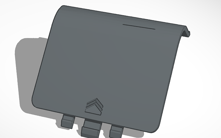 3D design Xbox One Elite Battery Cover - Tinkercad