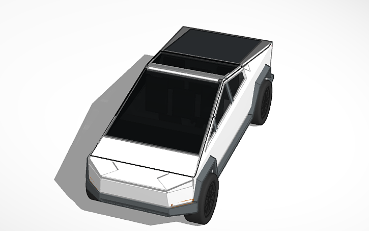 3D design tesla - Tinkercad
