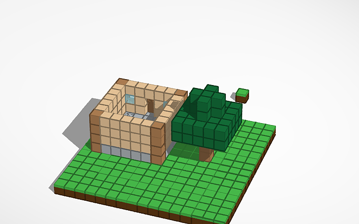 3D design Minecraft Mincreaft Minecraft! - Tinkercad