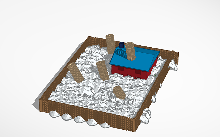 3D design Copy of Backyard - Tinkercad