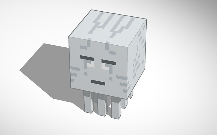 3D design Ghast - Tinkercad