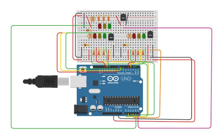 Circuit design calixtro18.JK - Tinkercad
