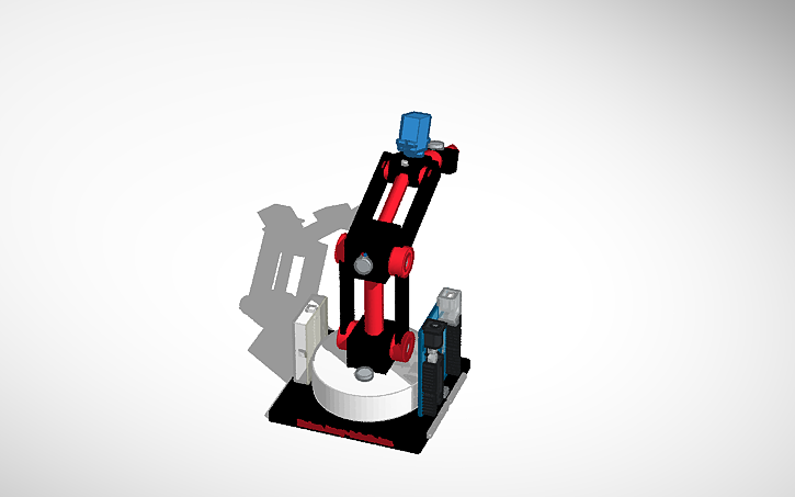 3D design Robotic Arm - Tinkercad