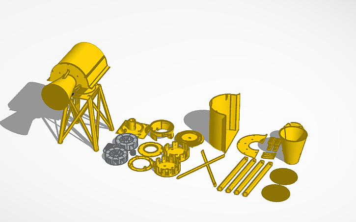 3D design H.O.R. Model 15 Super-Sirex Siren (500 Motor Size) FIX ...