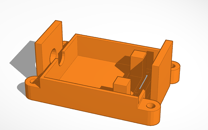 3D design Flow Sensor Cover - Tinkercad