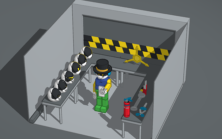 3D design Me as a worker drone! (Might use in future designs as a cameo ...