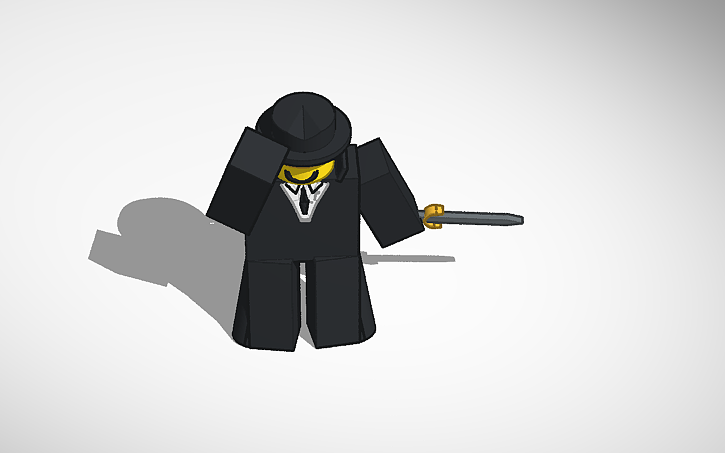 3D design My Old Mafioso rework (Roblox Forsaken) - Tinkercad