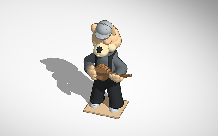 3D design custom charter animatronic (james) - Tinkercad