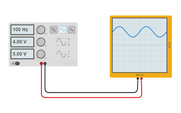 Circuit design Oscilloscope Q3 - Tinkercad