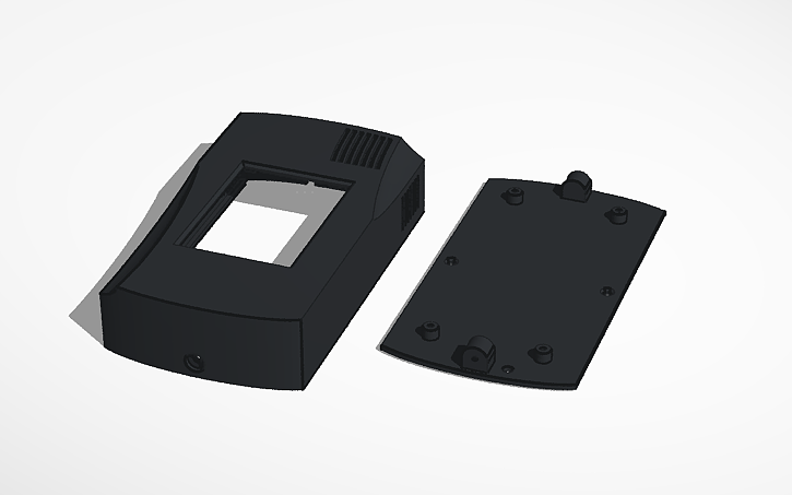 3D design HMI for VAV - Tinkercad