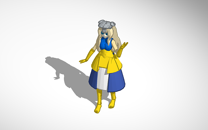 3D design Alice SAO (Sword art online) - Tinkercad