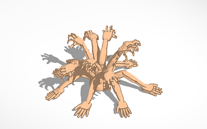 3D design Backrooms Entity 5: Clumps (wikidot) - Tinkercad