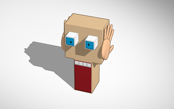 3D design Flabbergasted baby - Tinkercad