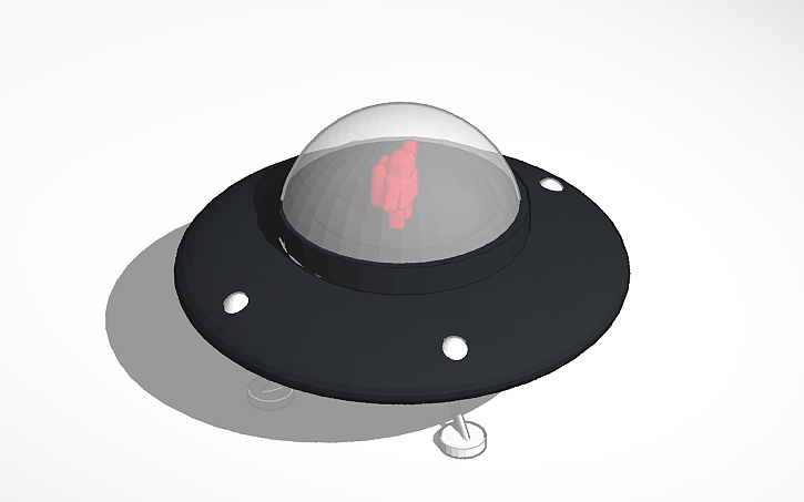 3D design Ufo - Tinkercad