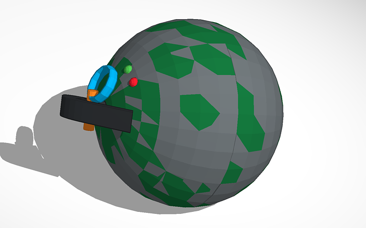 3D design SEMTEX granade - Tinkercad