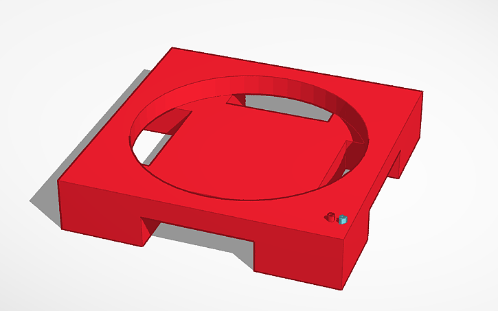 3D design Modular Display Base 40mm - Tinkercad