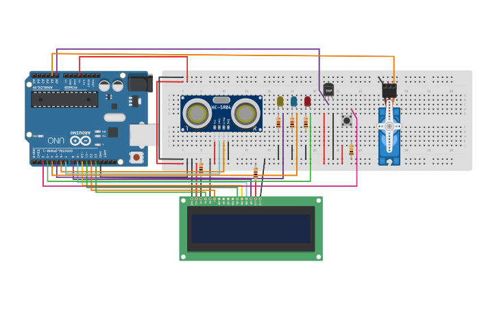 Circuit design DMPA-17 TEMP - Tinkercad