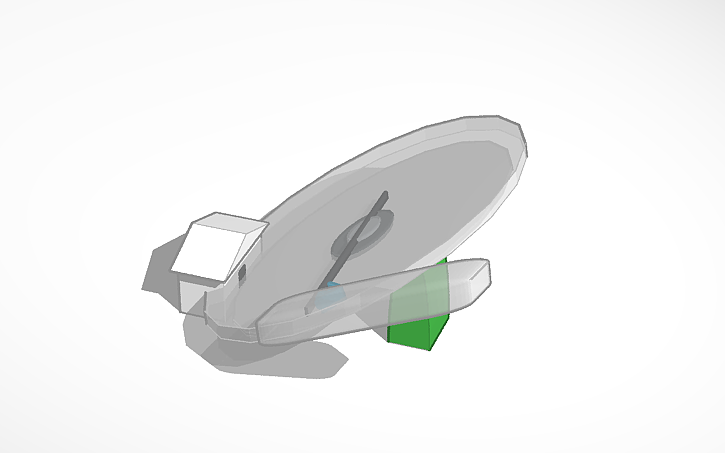 3D design SpinLaunch Orbital Accelerator for SpaceBall-1 - Tinkercad